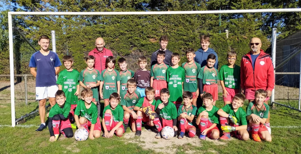 Les équipes de foot du Club FEC la Chaize