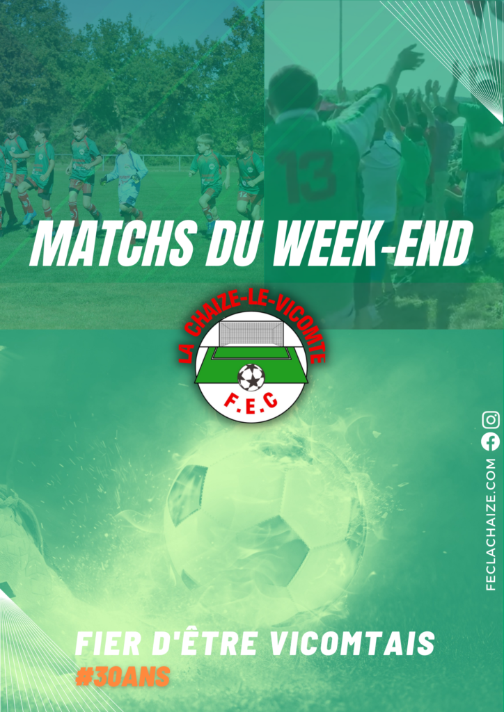 Matchs du Week-end 24 au 26 Janvier 2025